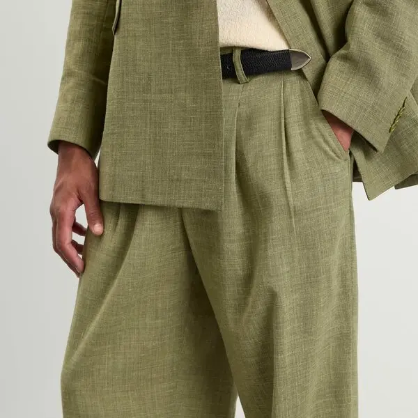 RONNING X Pleated Pant