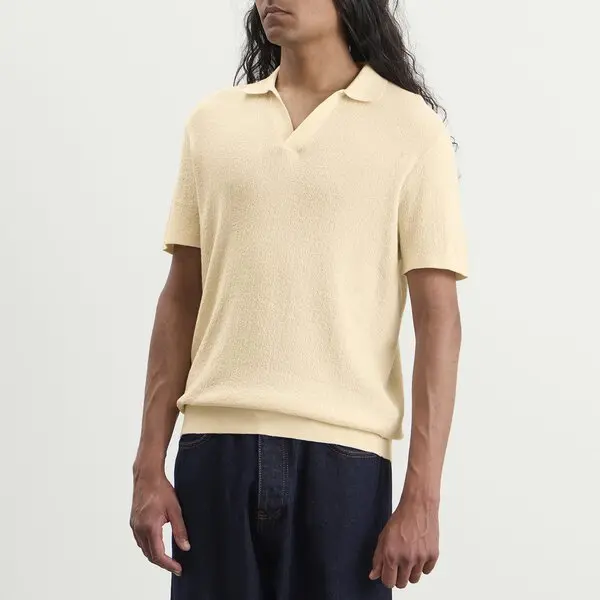 RONNING X Textured Polo Shirt