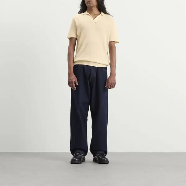 RONNING X Textured Polo Shirt