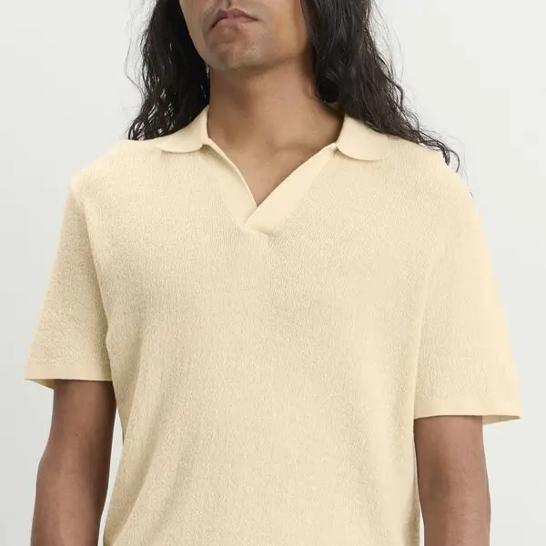 RONNING X Textured Polo Shirt