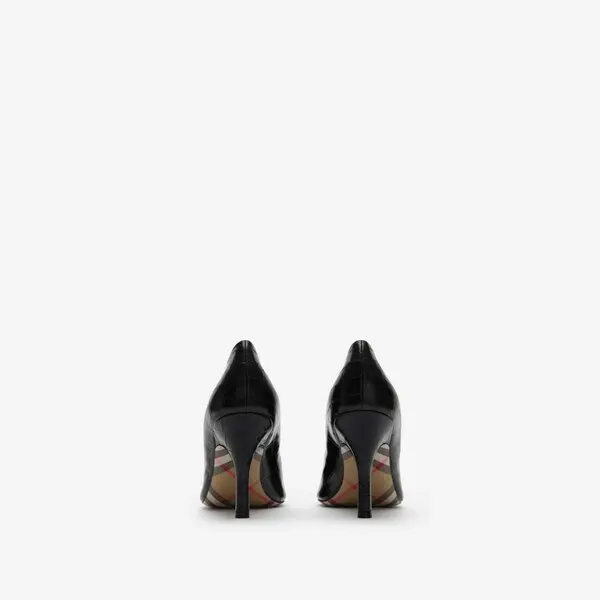 Burberry Crocodile-effect Leather Dame High Pumps