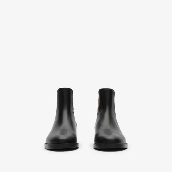 Burberry Leather Hampstead Boots