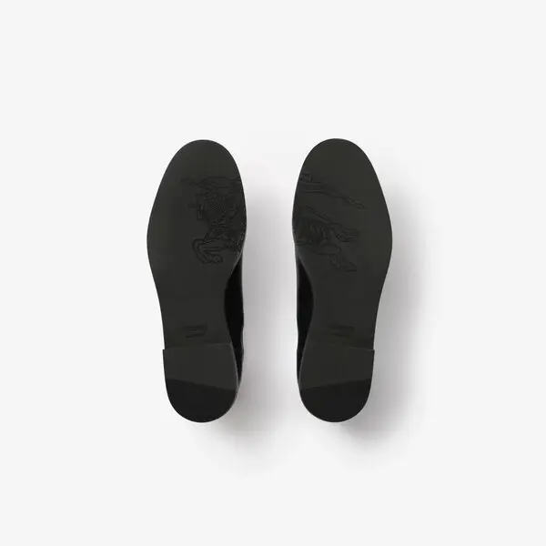 Burberry Leather Hampstead Boots