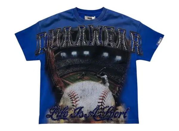 DUAA Homerun Tee Shirt - Blue