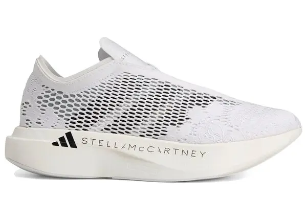 Adidas Adizero Evo Sl Stella Mccartney White Black - Cloud White/core Black/reflective Silver