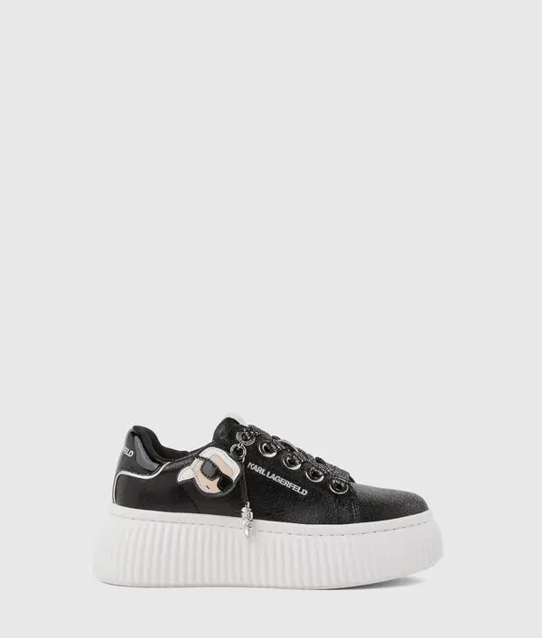 Karl Lagerfeld Ikon Nft Kreeper Sneakers - Black