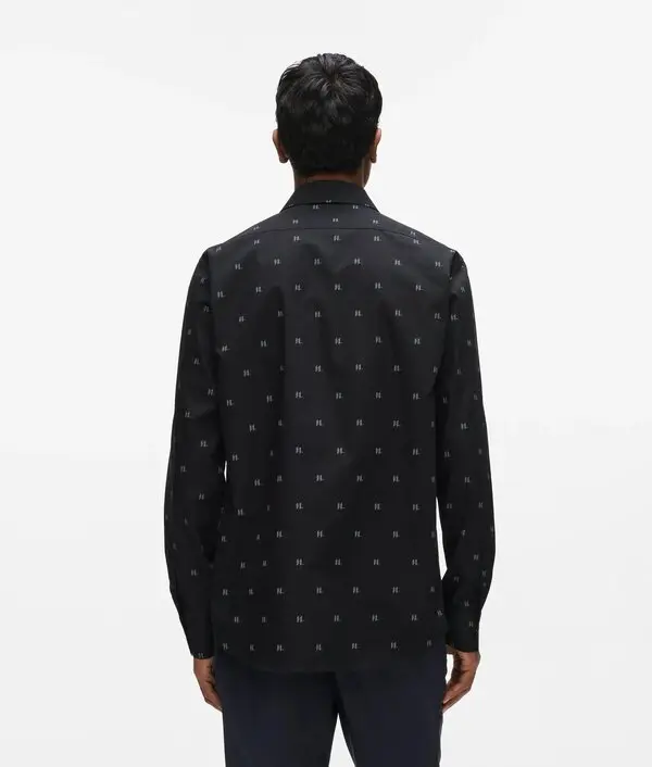 Karl Lagerfeld All-over Monogram Shirt