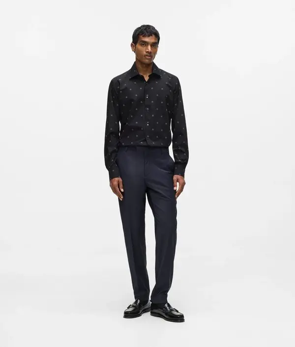 Karl Lagerfeld All-over Monogram Shirt