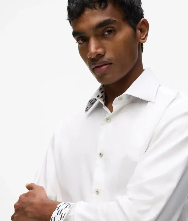 Karl Lagerfeld Snap Button Shirt