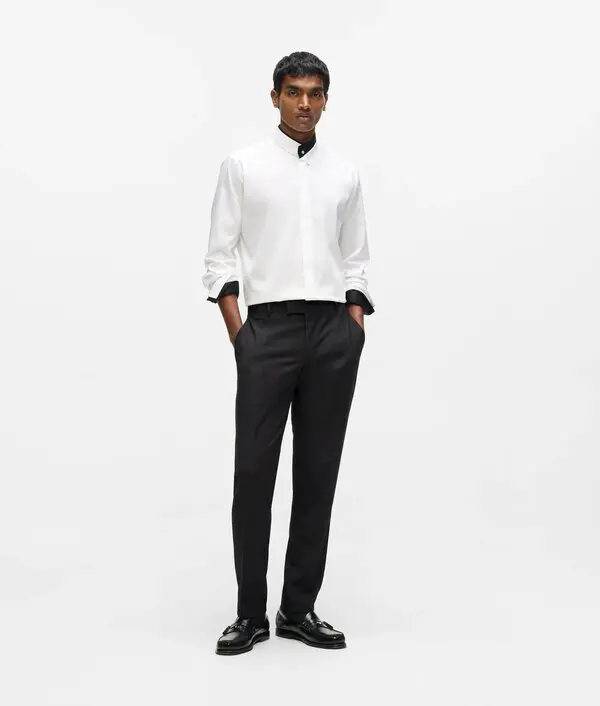 Karl Lagerfeld Contrast Detail Shirt