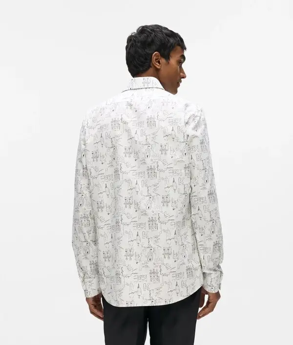 Karl Lagerfeld Karl Sketches Shirt