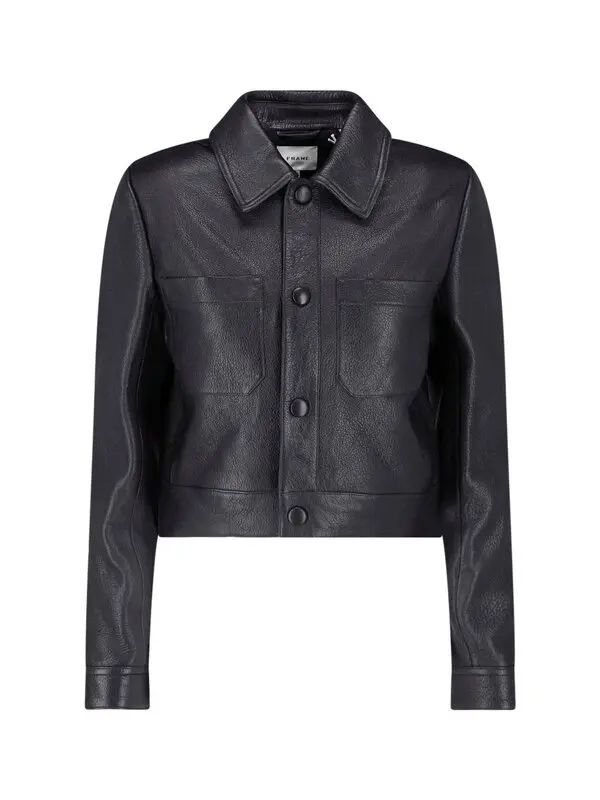FRAME The Small" Leather Jacket