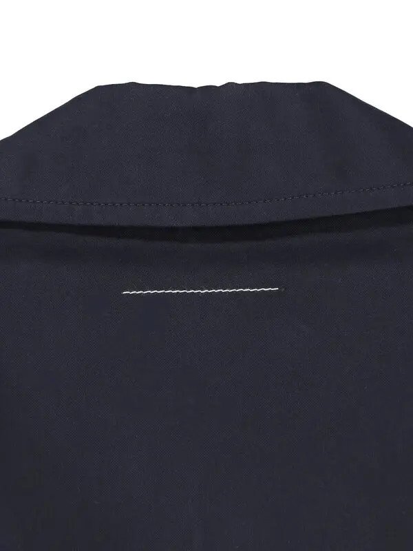 MAISON MARGIELA Cotton Twill Trench Coat
