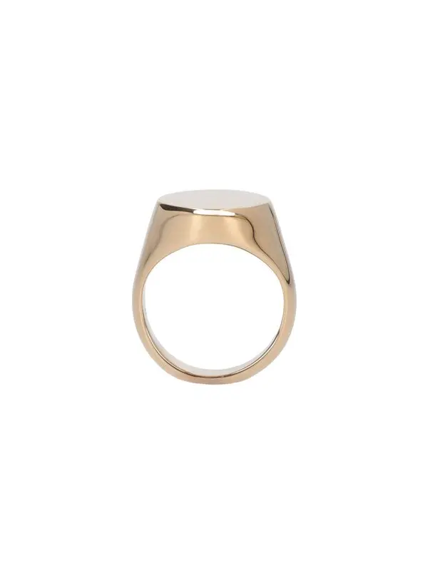 MAISON MARGIELA Oval Ring - Gold