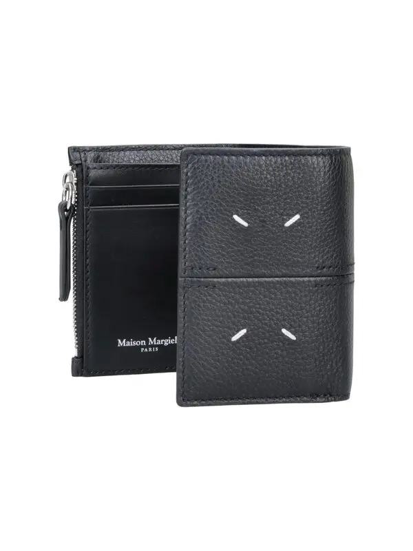 MAISON MARGIELA Tri-fold Wallet "four Stitches