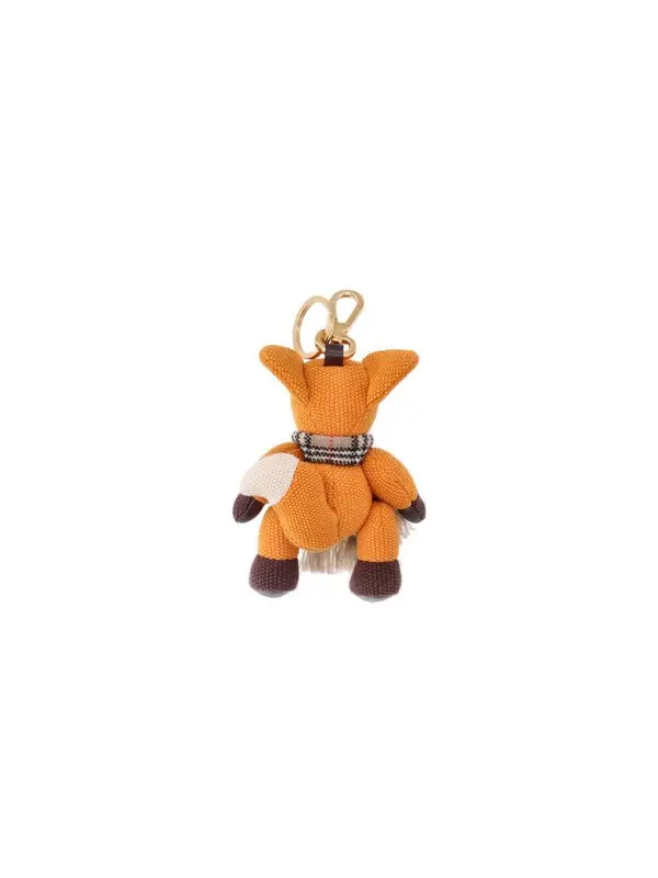 Burberry Fox Keychain Charm