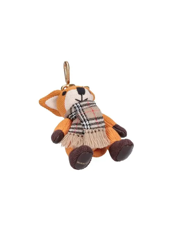 Burberry Fox Keychain Charm