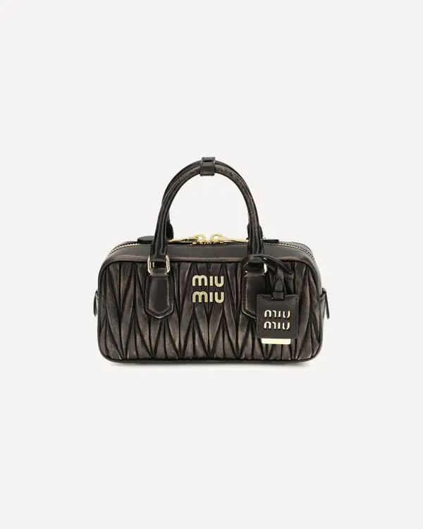 Miu Miu Arcadie Quilted Nappa Leather Handbag