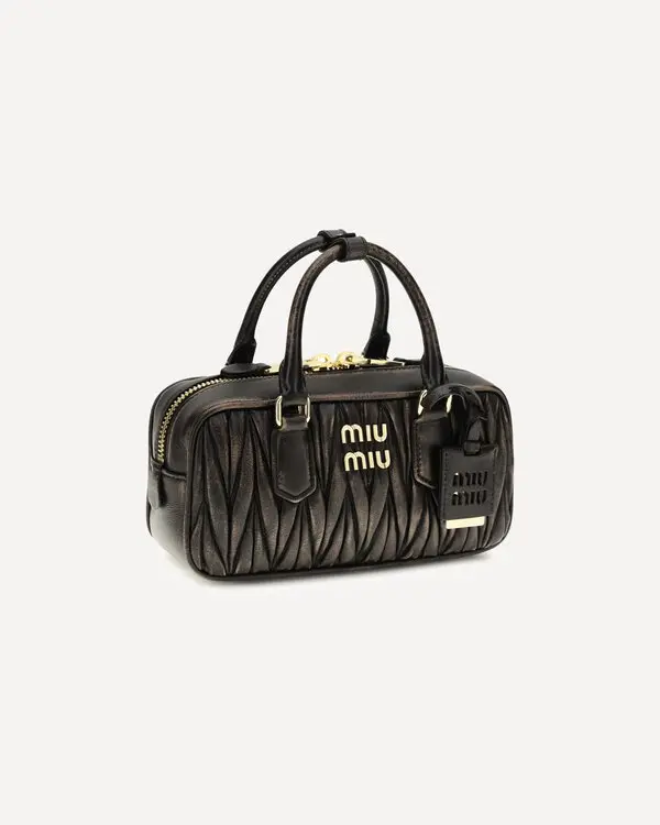 Miu Miu Arcadie Quilted Nappa Leather Handbag
