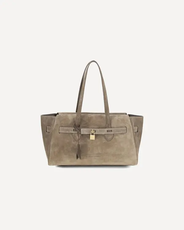 Brunello Cucinelli Suede Shoulder Bag