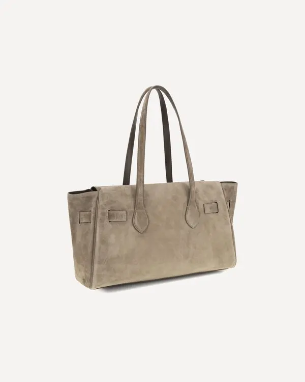 Brunello Cucinelli Suede Shoulder Bag