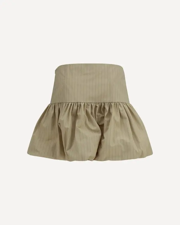 GANNI Ruffled Mini Skirt