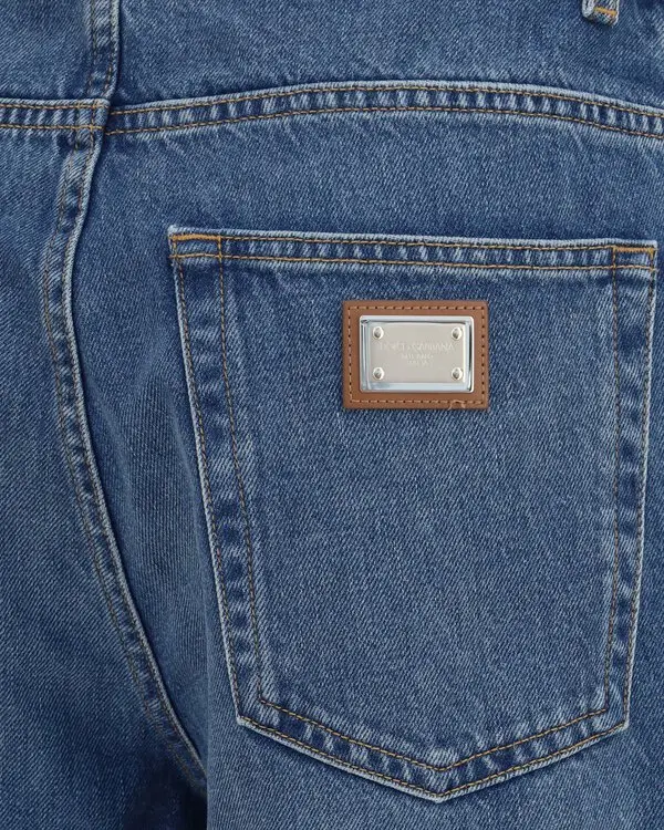 Dolce & Gabbana Straight-leg Five-pocket Jeans