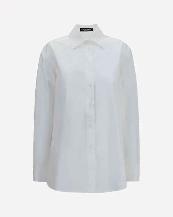 Dolce & Gabbana Classic Cotton Shirt - White