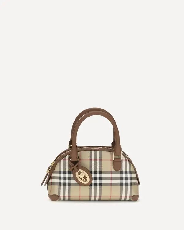 Burberry Mini Primrose Top Handle Bag - Beige