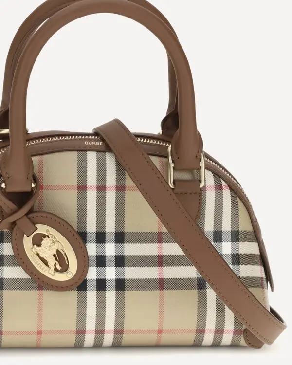 Burberry Mini Primrose Top Handle Bag - Beige