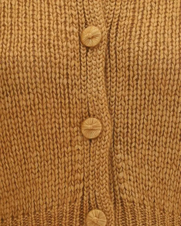 FORTE_FORTE Chunky Knit Button-front Cardigan