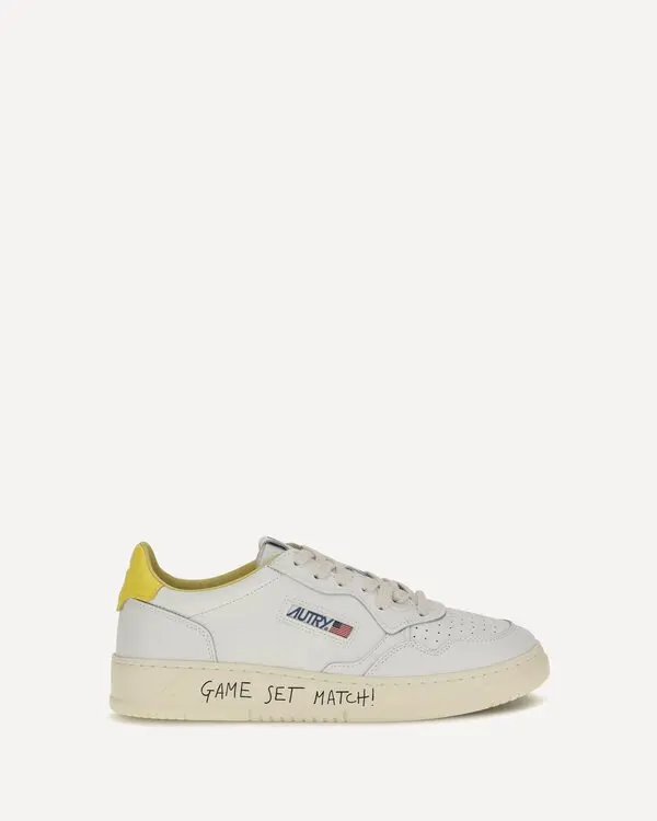AUTRY Medalist Low Game Set Match! Sneakers - White