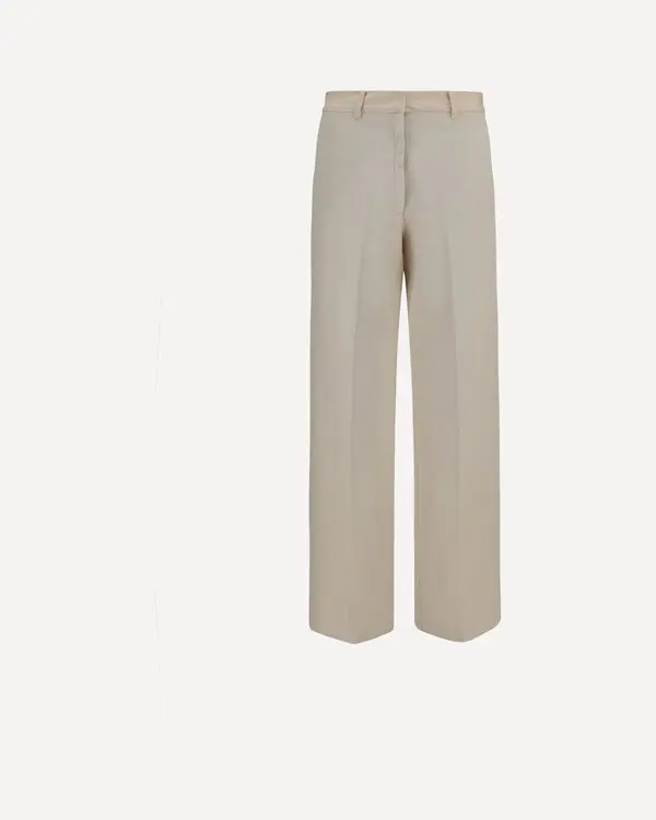 FORTE_FORTE Chino Pants In Cotton - Beige