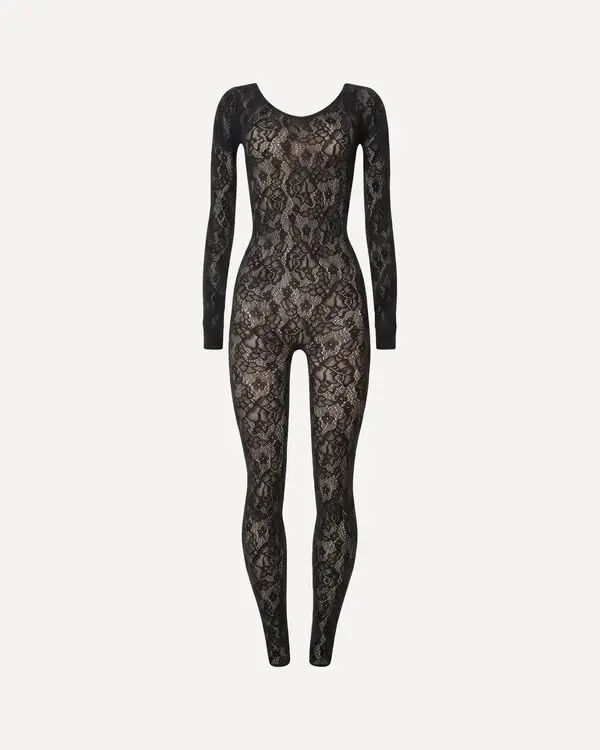Wolford Infinite Rose Lace Jumpsuit