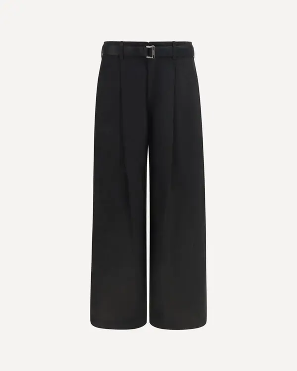 Sacai Cotton Chino Pants - Black