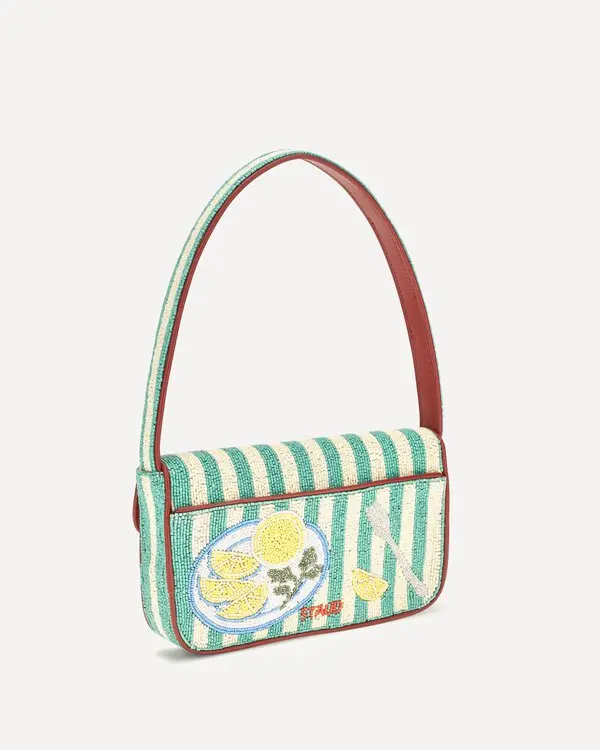 Staud Tommy Beaded Shoulder Bag - Multicolour