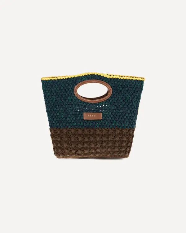 Marni Knotty Crochet Wool Handbag