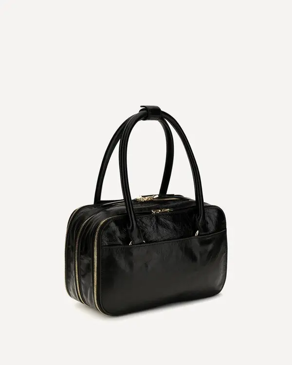 Marni Small Boxyne Handbag - Black