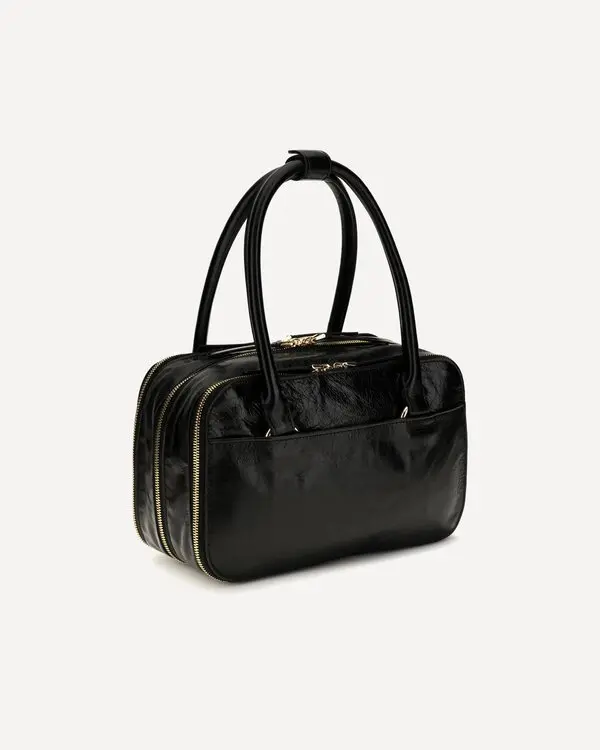 Marni Small Boxyne Handbag - Black