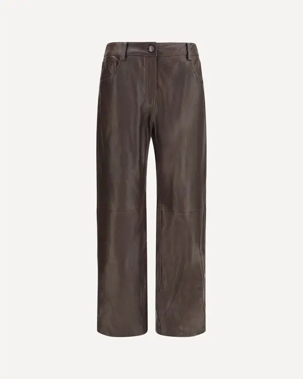 Magda Butrym Straight-leg Leather Pants