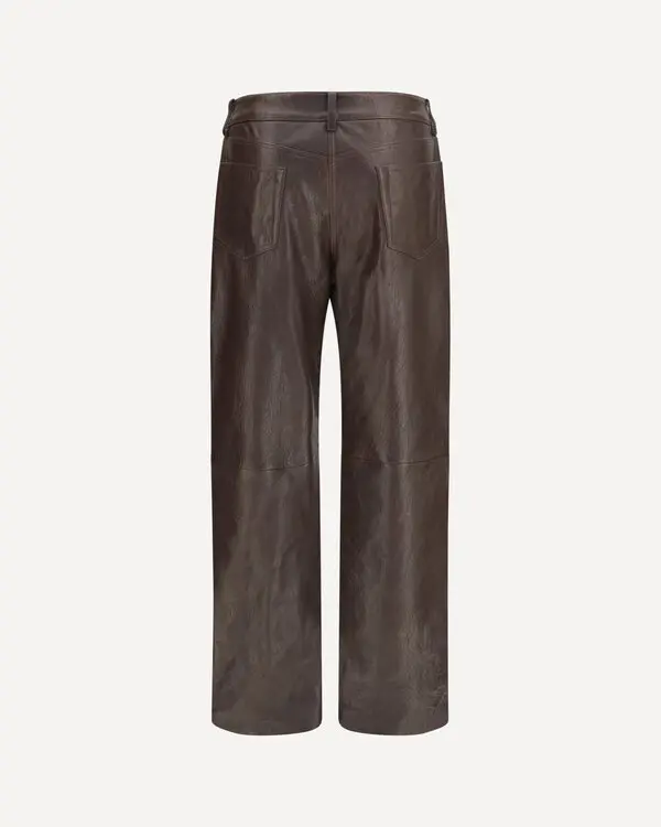 Magda Butrym Straight-leg Leather Pants