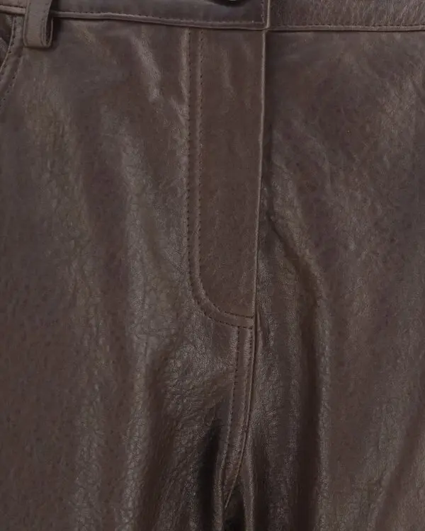 Magda Butrym Straight-leg Leather Pants