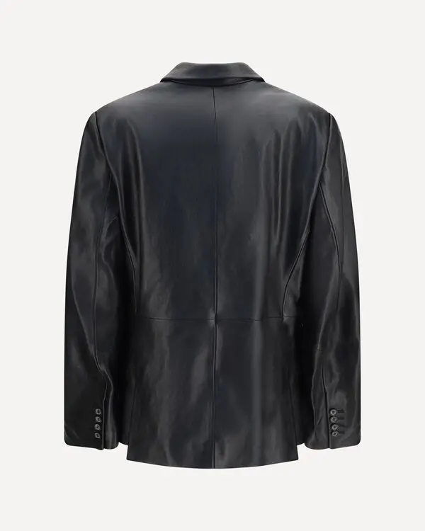 Magda Butrym Leather Blazer