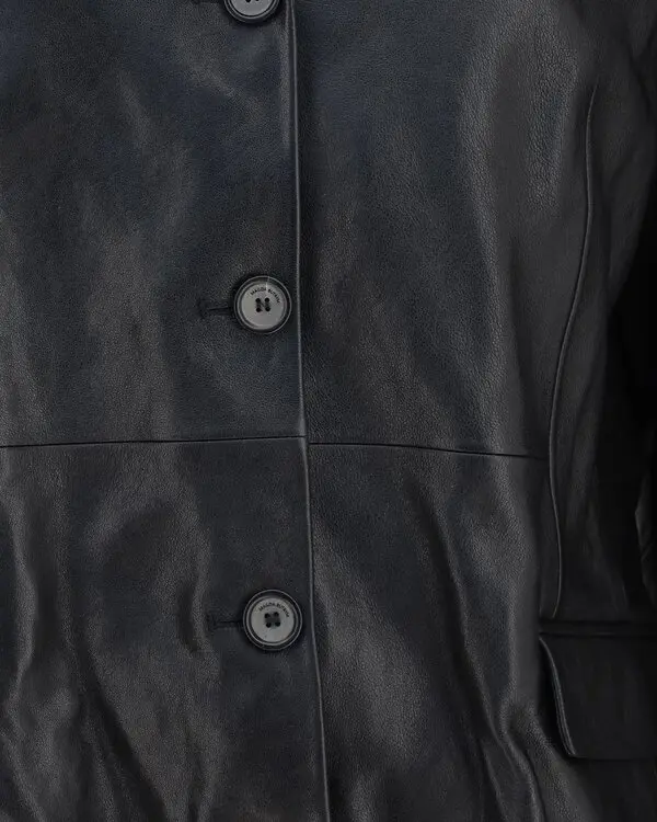 Magda Butrym Leather Blazer