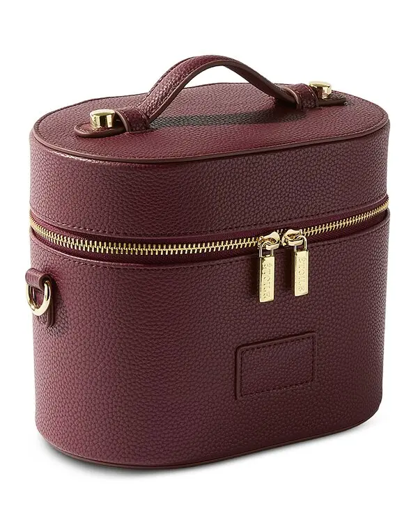 ETOILE Oval Toiletry Case - Burgundy