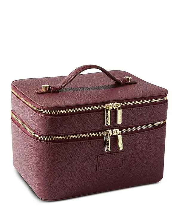 ETOILE Duo Vanity Case - Burgundy