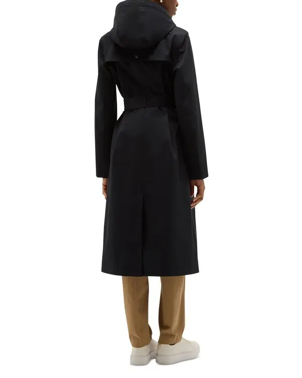 HOBBS LONDON Felicia Hooded Waterproof Jacket - Navy