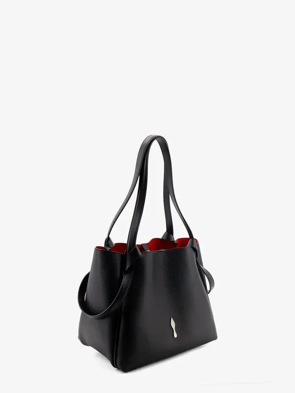 CHRISTIAN LOUBOUTIN Bettina Small Leather Shoulder Bag - Black