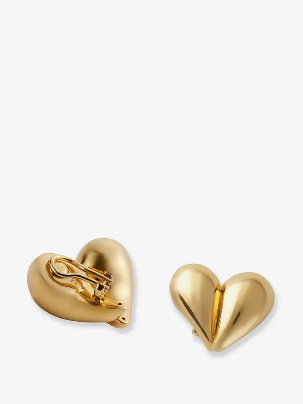 Bottega Veneta Sterling Silver Heart Earrings - Multicolor