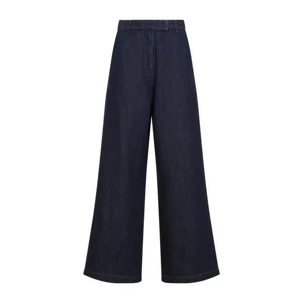 Dries Van Noten Wide-leg Denim Trousers
